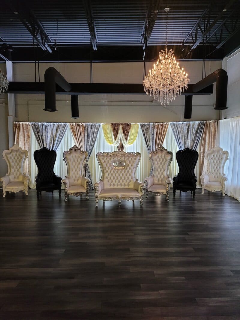 Metro Detroit Throne Chairs | Eleven11 Event Rentals